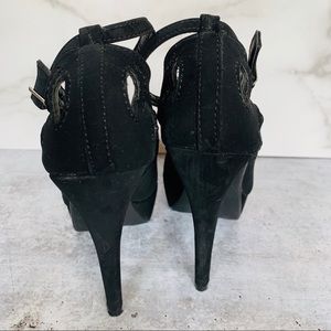 Rouge Helium | Shoes | Rouge Helium Ericka Platform Ankle Strap Heels 9 ...